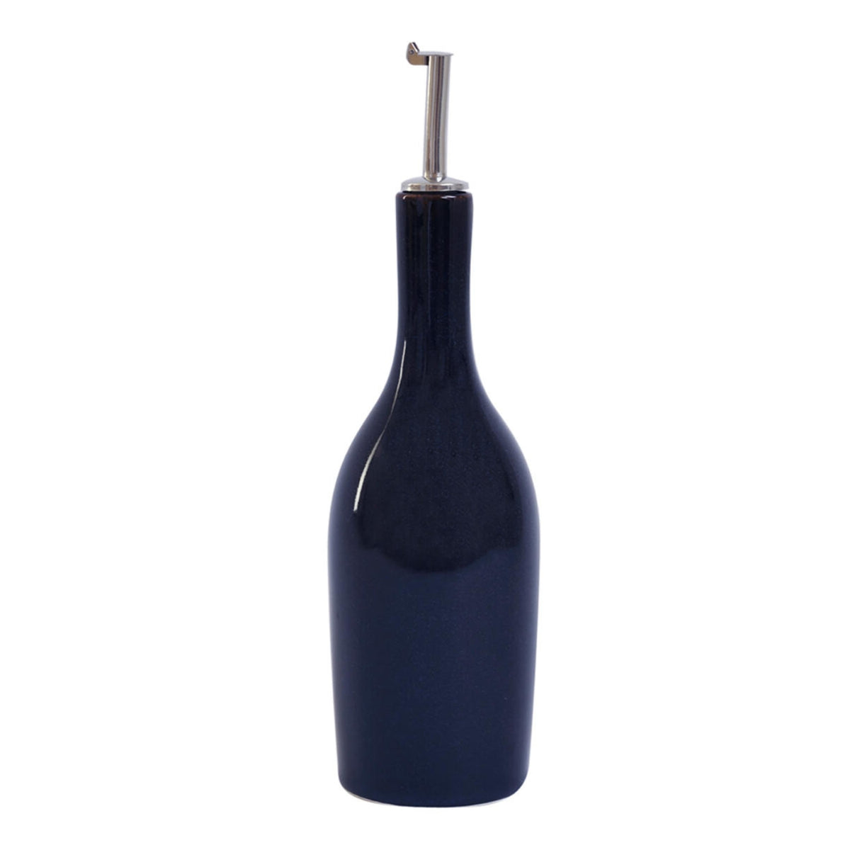 Tourron Indigo Ceramic Oil Bottle 500ml – Mediterranean Gourmet