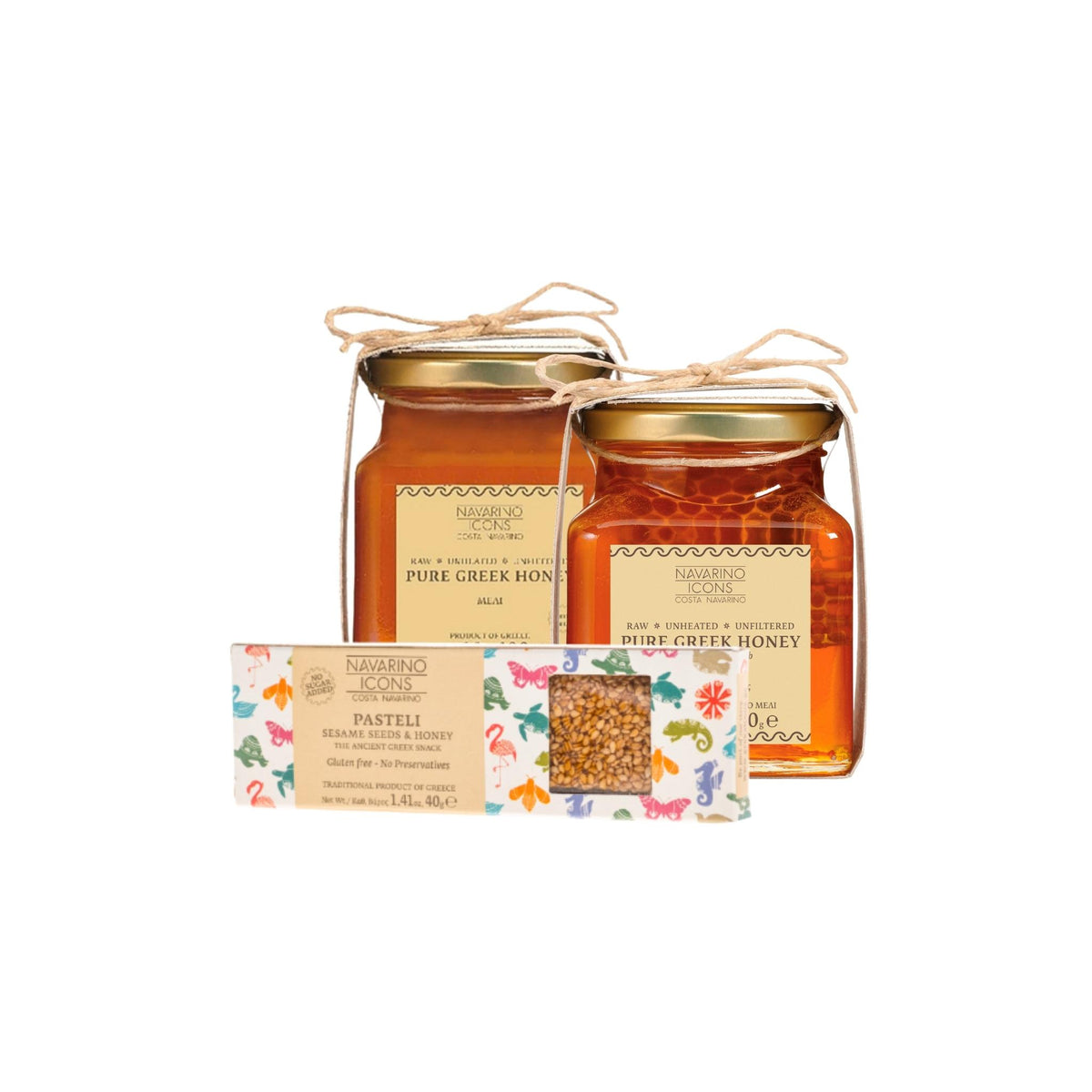 Navarino Icons Small Gift Set - Honey – Mediterranean Gourmet